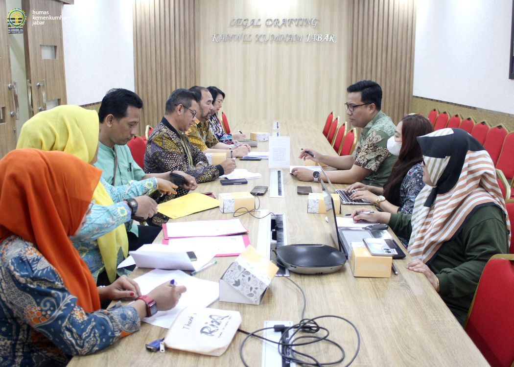 Kanwil Kemenkumham Jabar Terima Konsultasi Bersama DPRD Kota Bekasi Membahas Rencana Penyusunan ...